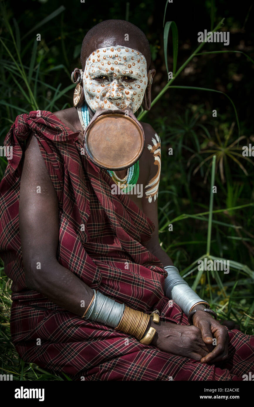 Suri is the name of a sedentary tribe in southwestern Ethiopia Stock ...