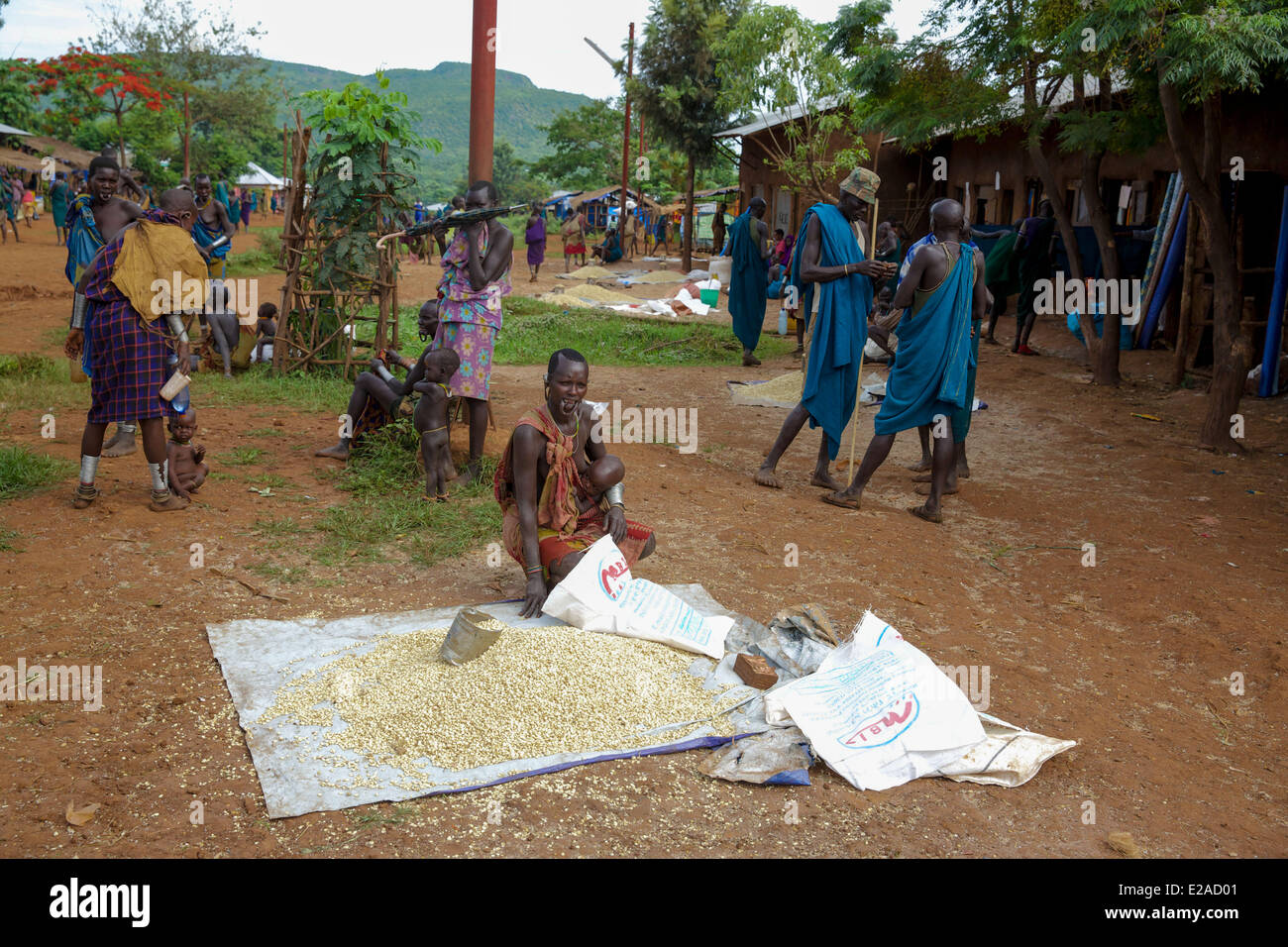Suri is the name of a sedentary pastoral tribe in southwestern Ethiopia ...