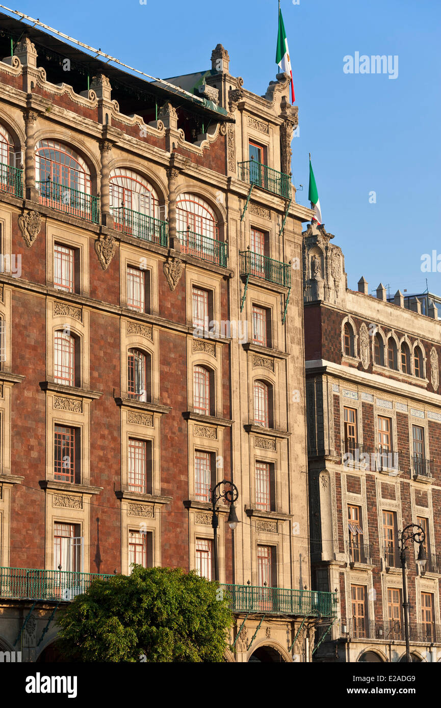 Mexico, Federal District, Mexico city, frontage on the Zocalo ...