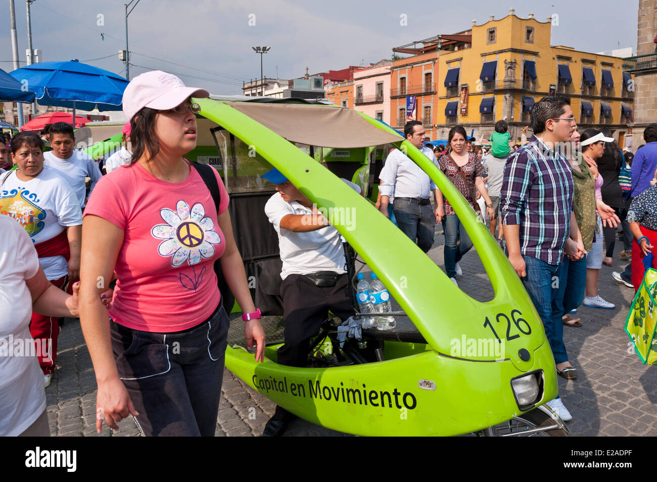 Mexico, Federal District, Mexico city, historical center listed as ...