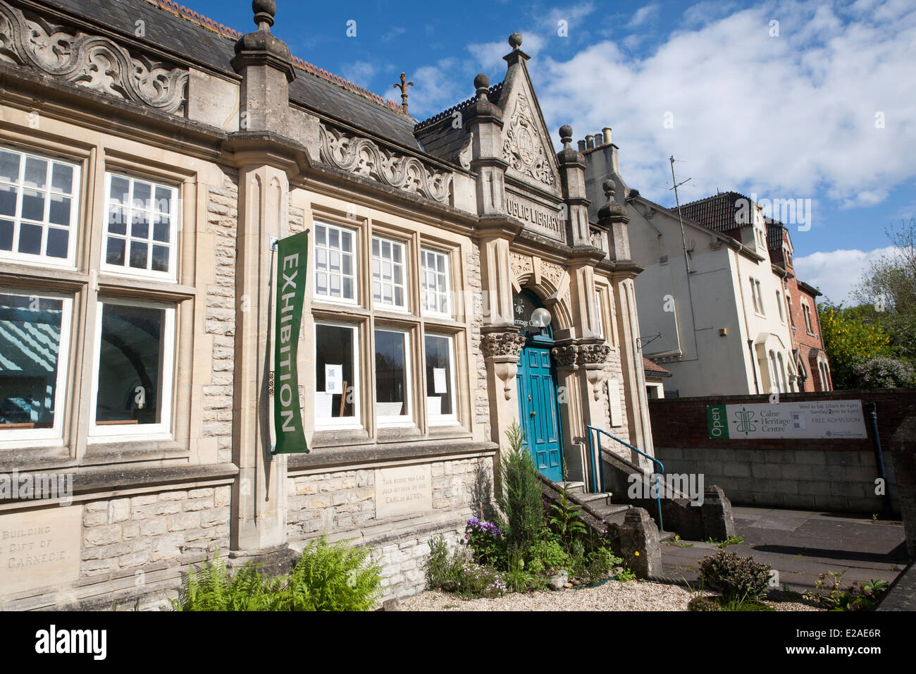 Heritage Centre building Calne, Wiltshire, England in former public ...