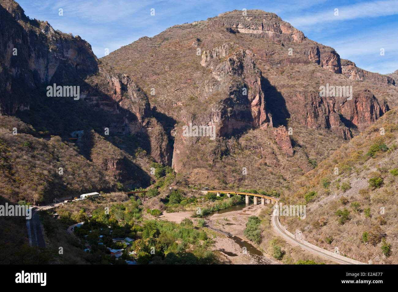Mexico copper canyon railway hi-res stock photography and images - Alamy