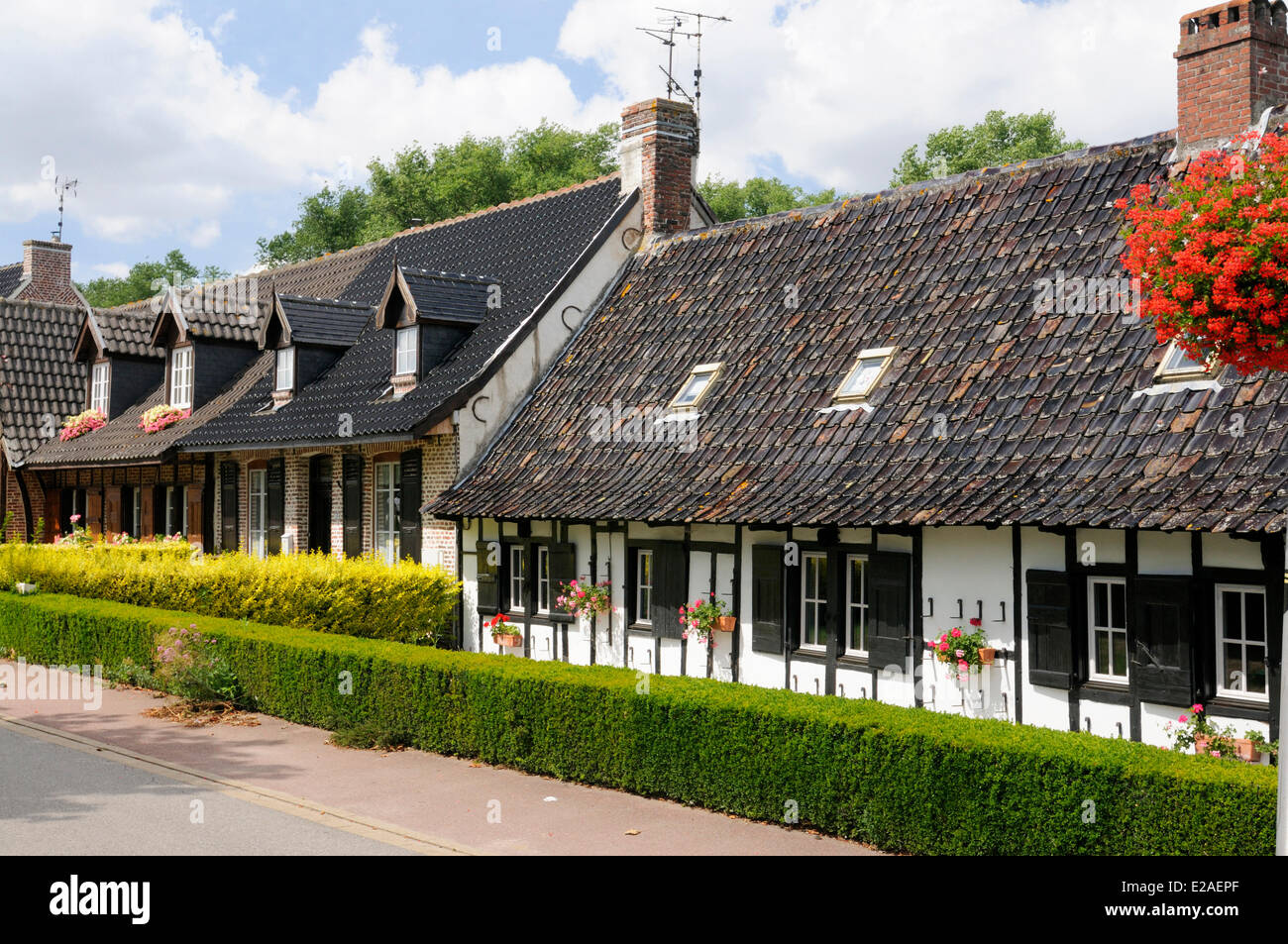 Typical flemish housing hi-res stock photography and images - Alamy
