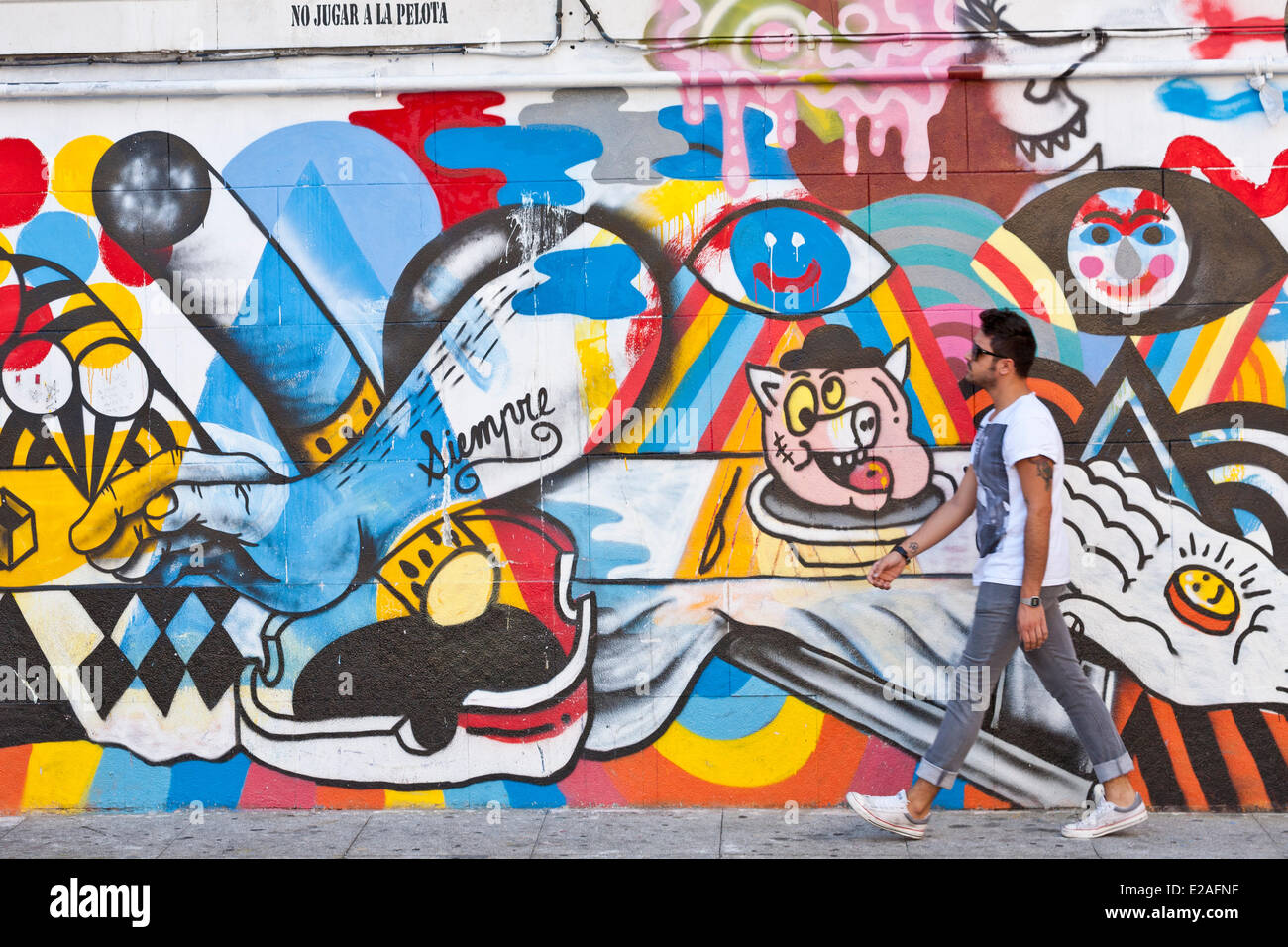 Spain, Madrid, Chueca district Stock Photo - Alamy