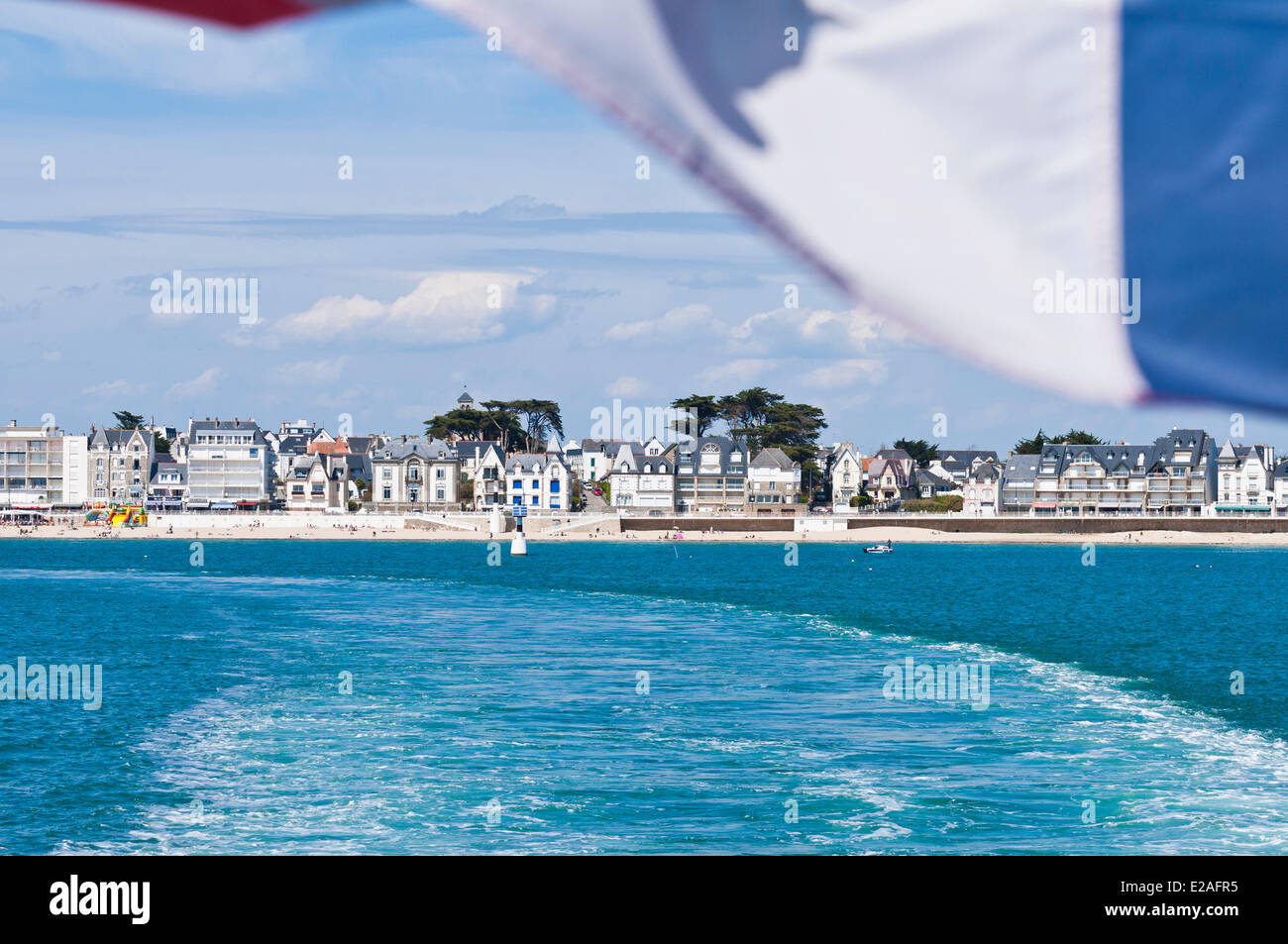 France, Morbihan, Cote Sauvage (the Wild Coast), Presqu'ile de Quiberon ...