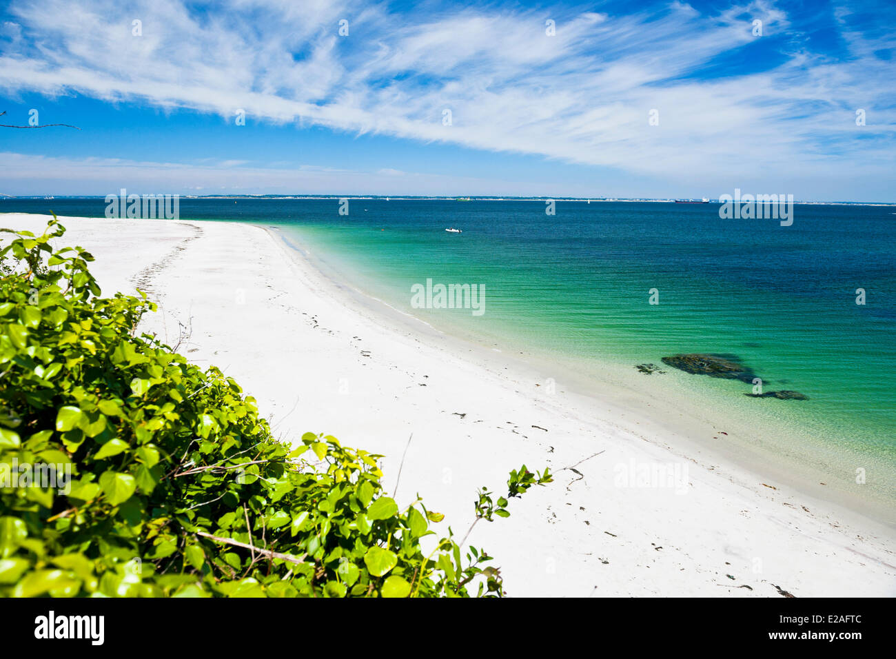 France, Morbihan, Ile de Groix, Plage des Grands Sables (the Great Sand ...