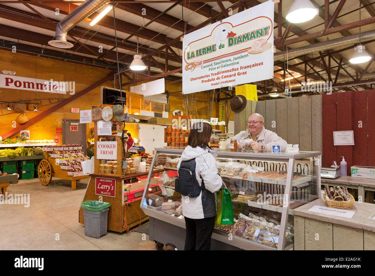 Canada, New Brunswick Province, the Grand Moncton, Dieppe, the covered ...