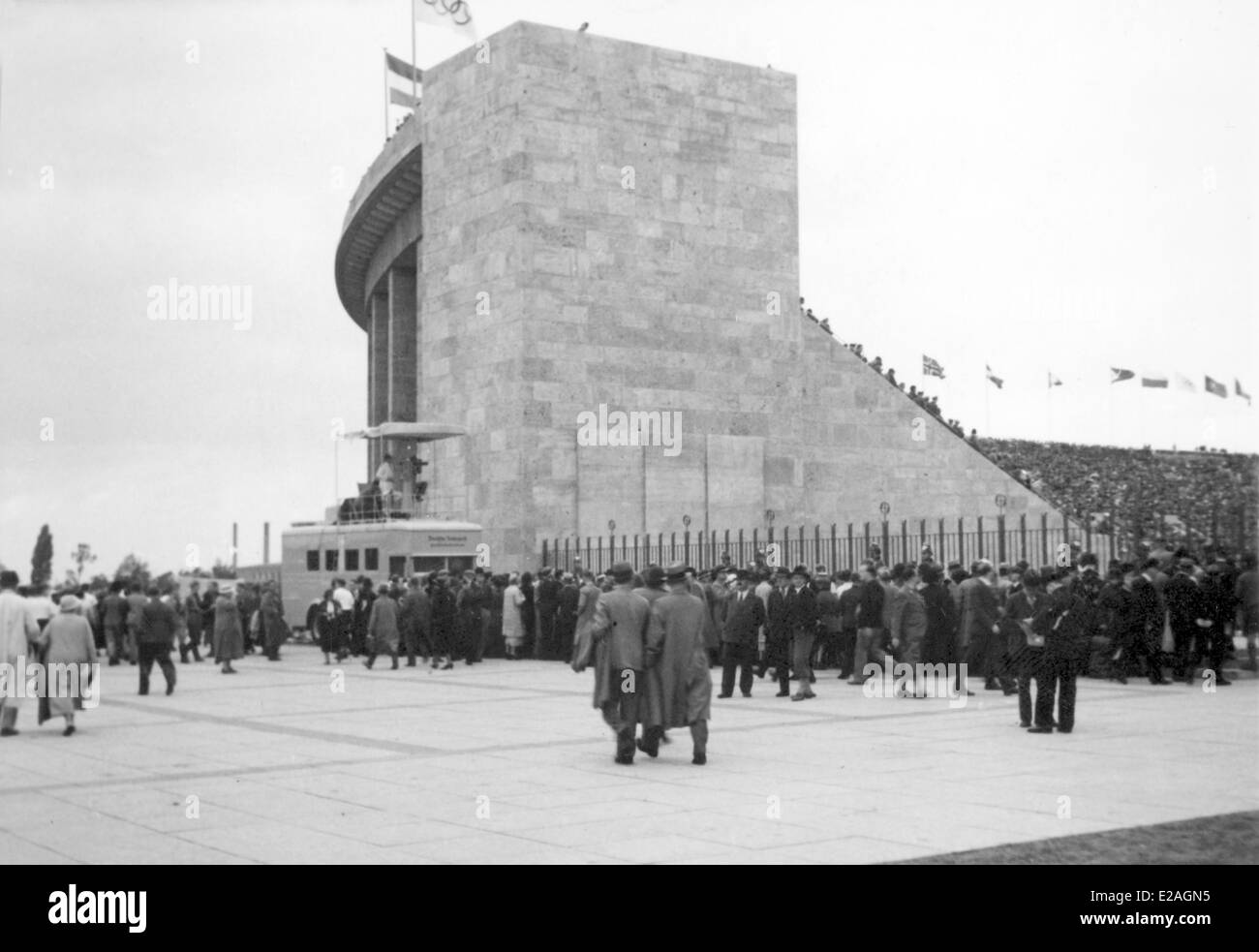 Olympic stadium in Berlin 1936 Stock Photo - Alamy