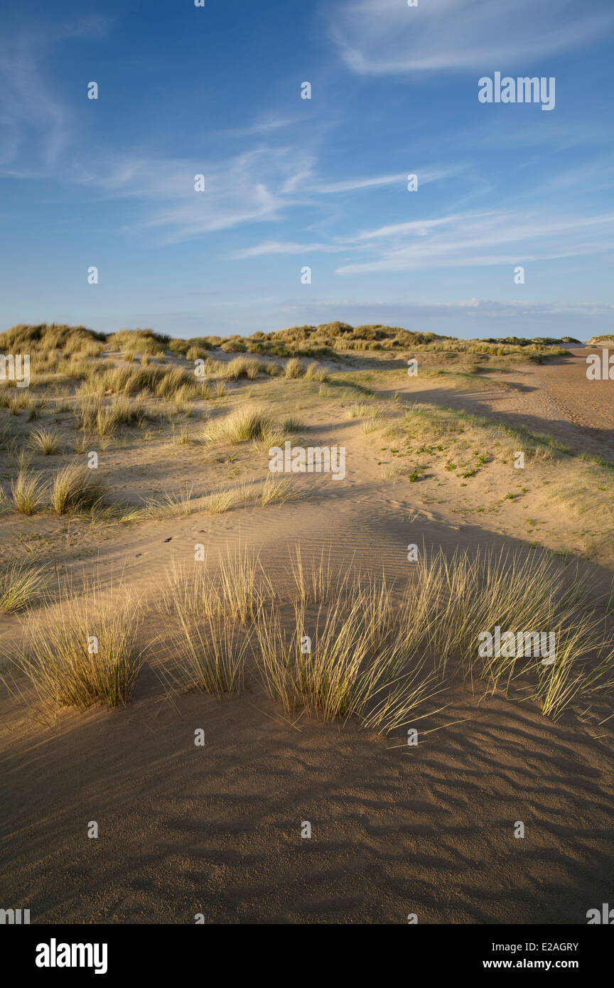 A view of Holkham Bay, North Norfolk, England Stock Photo - Alamy