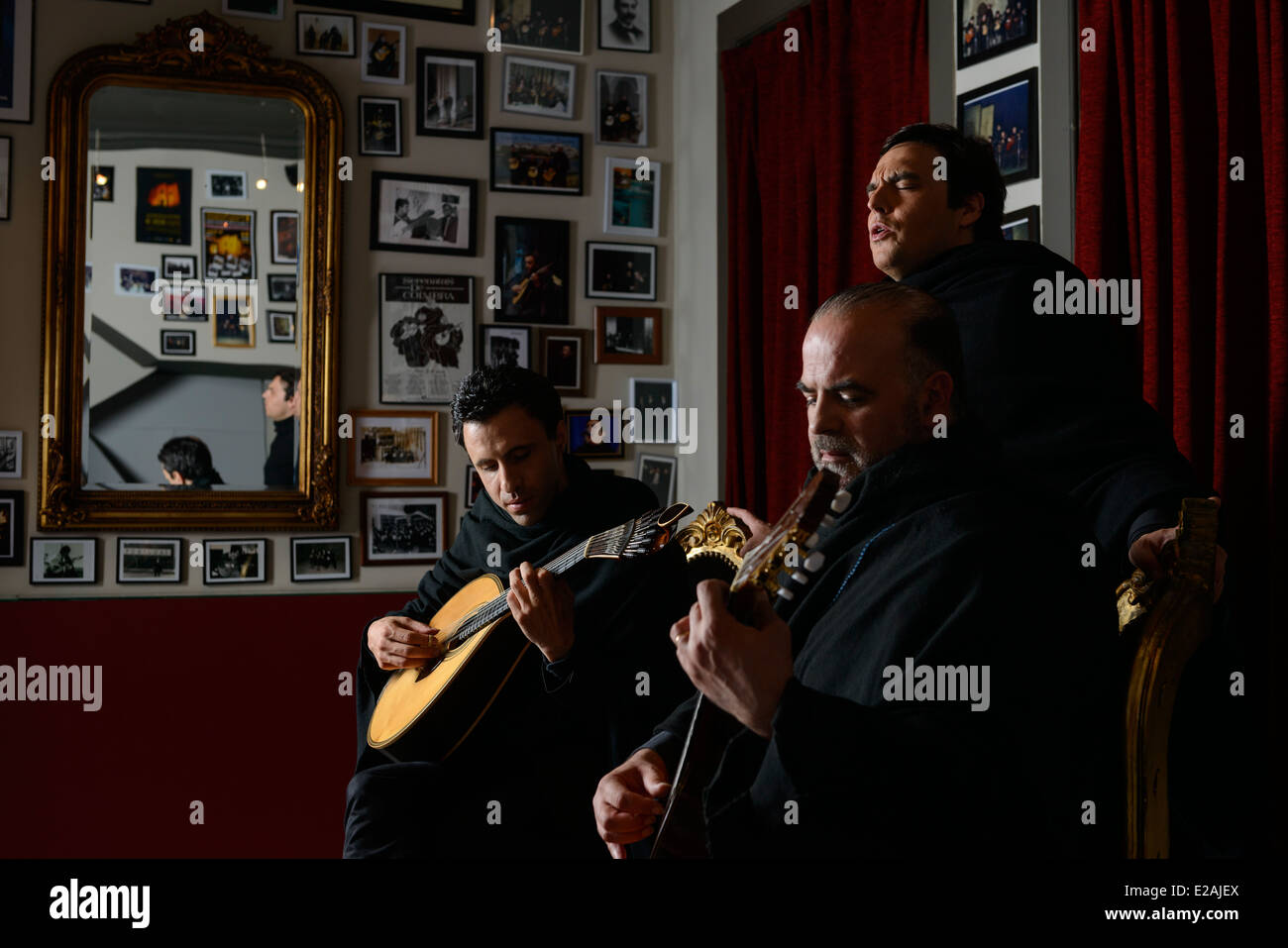 Fado singing in Portugal Stock Photo - Alamy