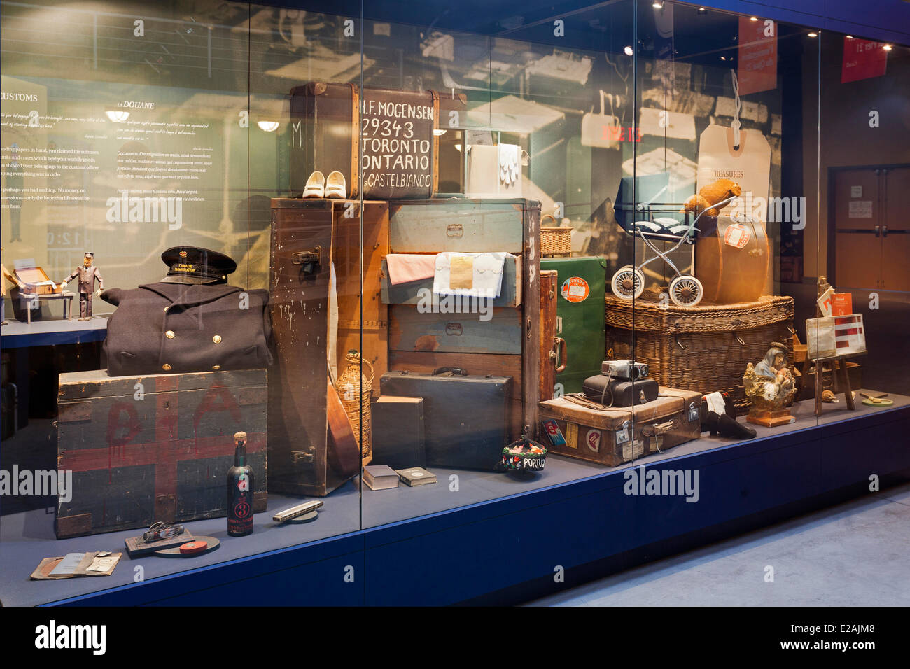Canada, Nova Scotia, Halifax, Canadian museum of Immigration at Pier 21 ...