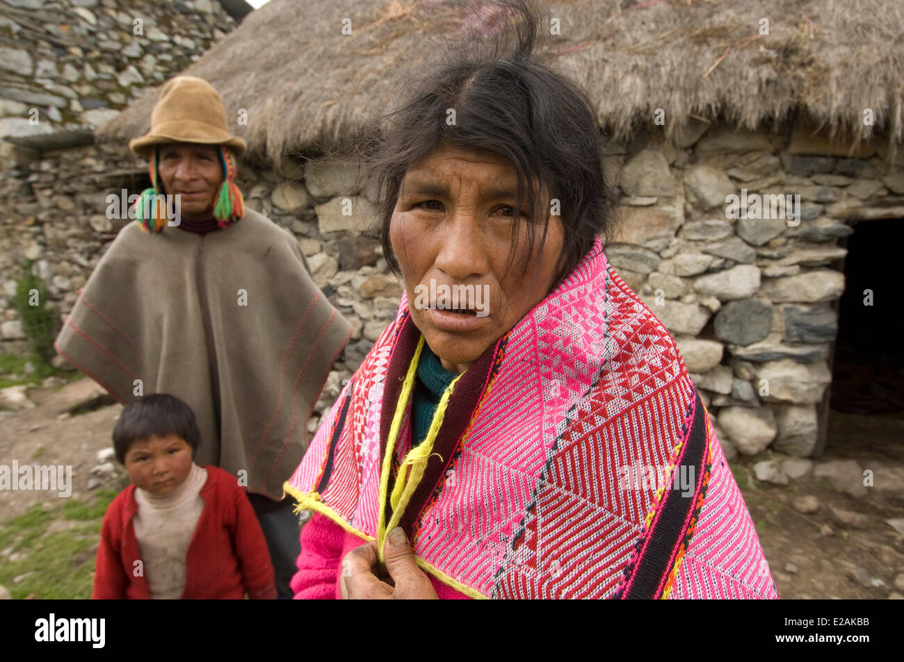 Peru, Carabaya Cordillera, Sinakara Range, Cuzco Province, Q'ero ...