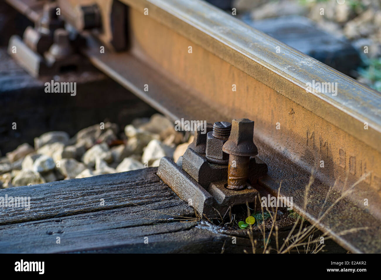 Nuts bolts railway hi-res stock photography and images - Alamy
