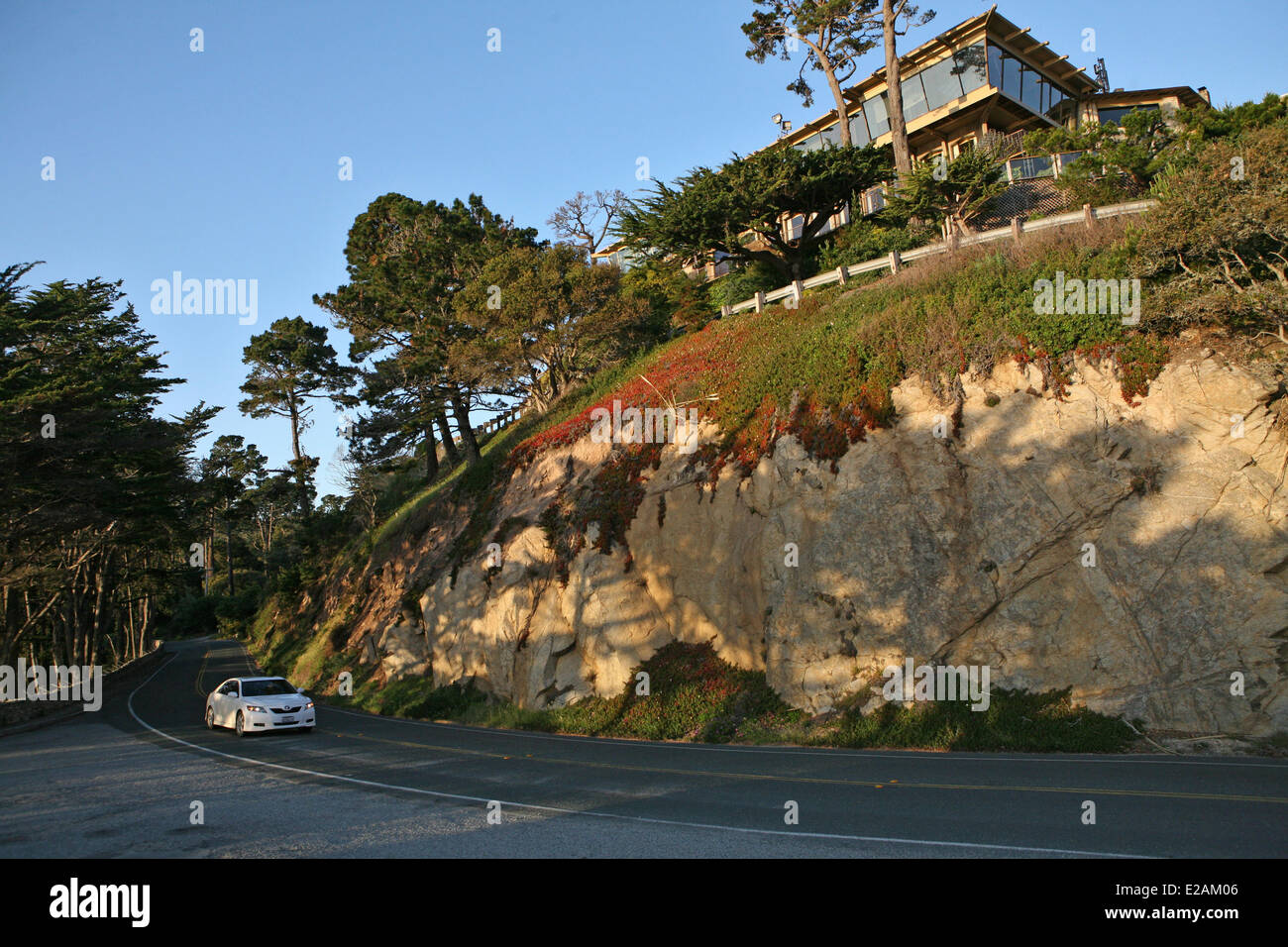 United States, California, Big Sur, California Highway 1 Stock Photo ...