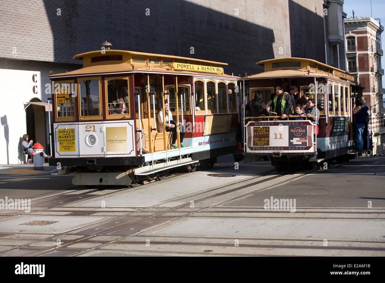 San francisco cable hi-res stock photography and images - Alamy