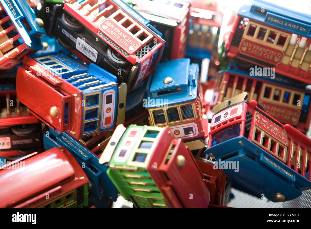 United States, California, San Francisco, Cable Car toy Stock Photo - Alamy
