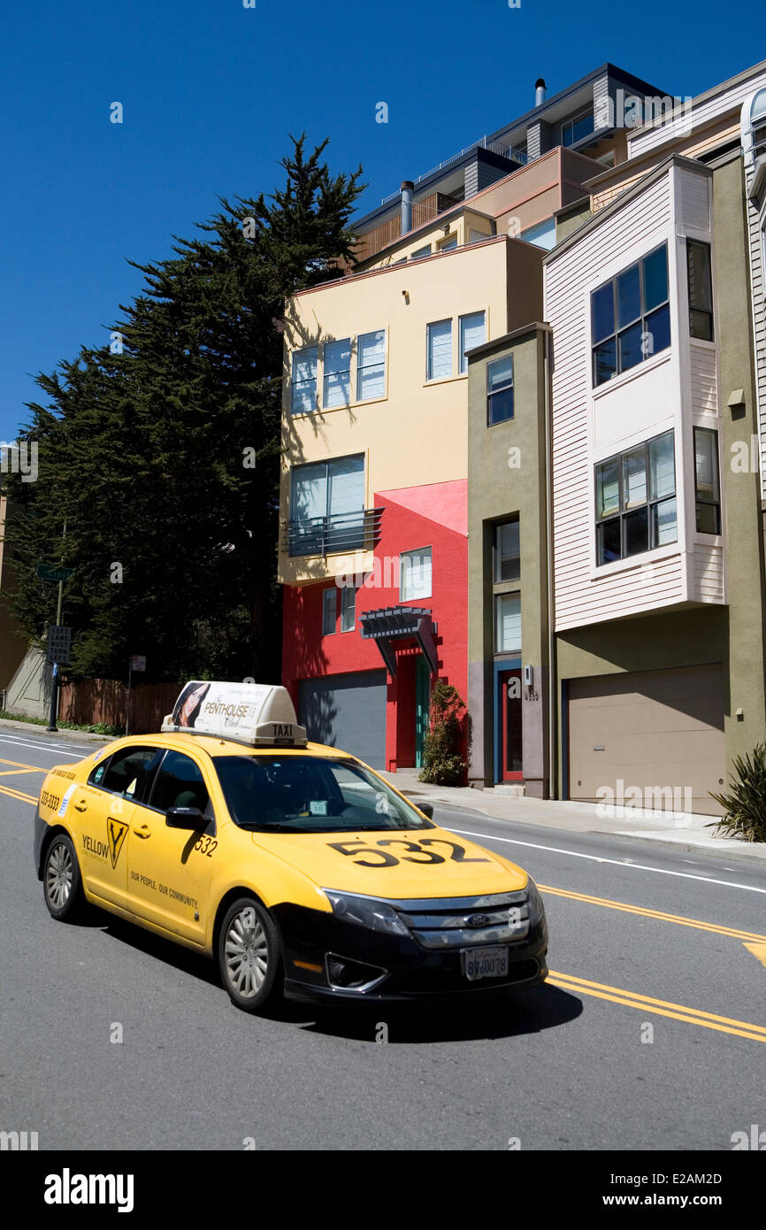 San francisco taxi cab hi-res stock photography and images - Alamy