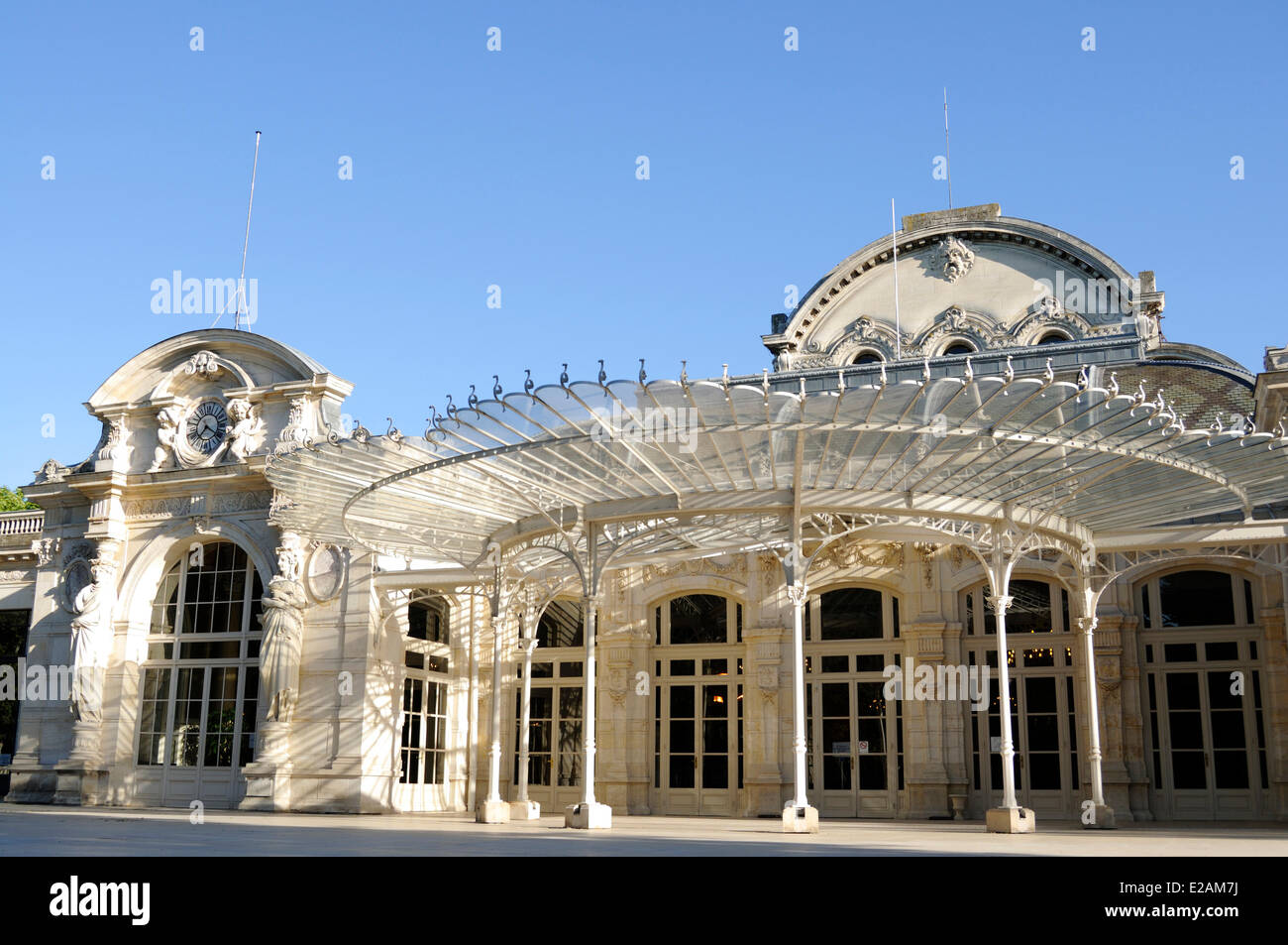 France, Allier, Vichy, front of the Opera Stock Photo - Alamy