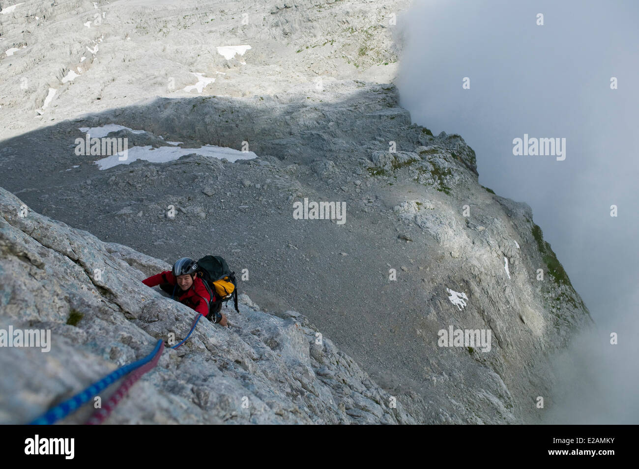 France, Haute Savoie, Aravis Massif, the Pointe Percee Stock Photo - Alamy