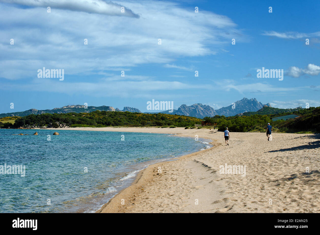 Italy, Sardinia, Olbia Tempio Province, the Emerald Coast (Costa ...