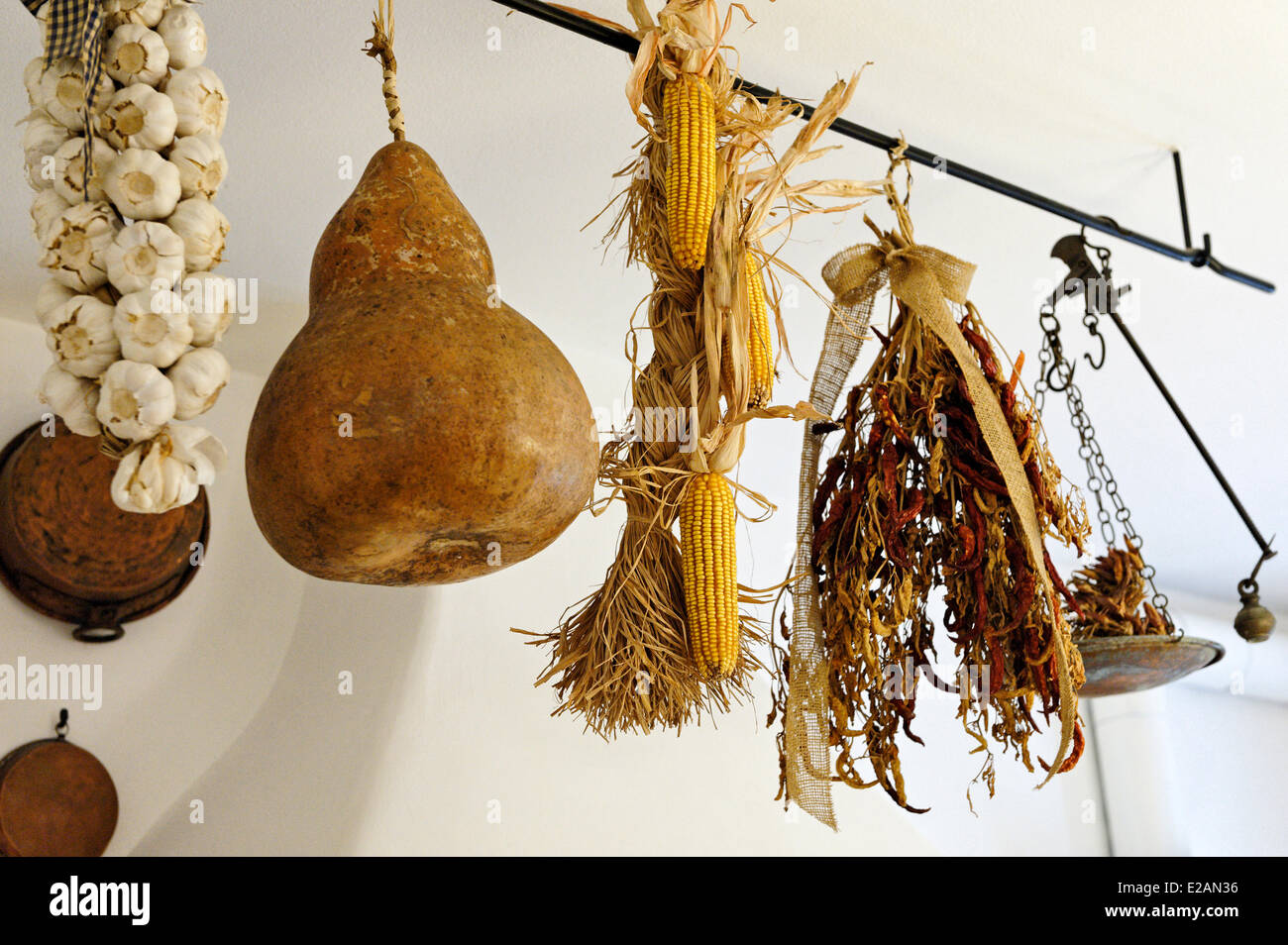 Italy, Sardinia, Sassari Province, Fertilia, Leda d'Ittiri farmhouse ...