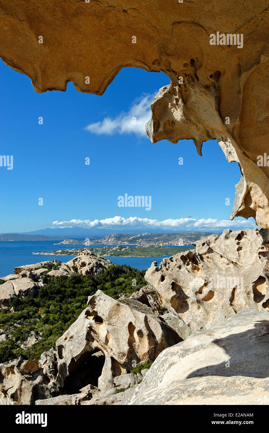 Italy, Sardinia, Olbia Tempio Province, the Emerald Coast (Costa ...