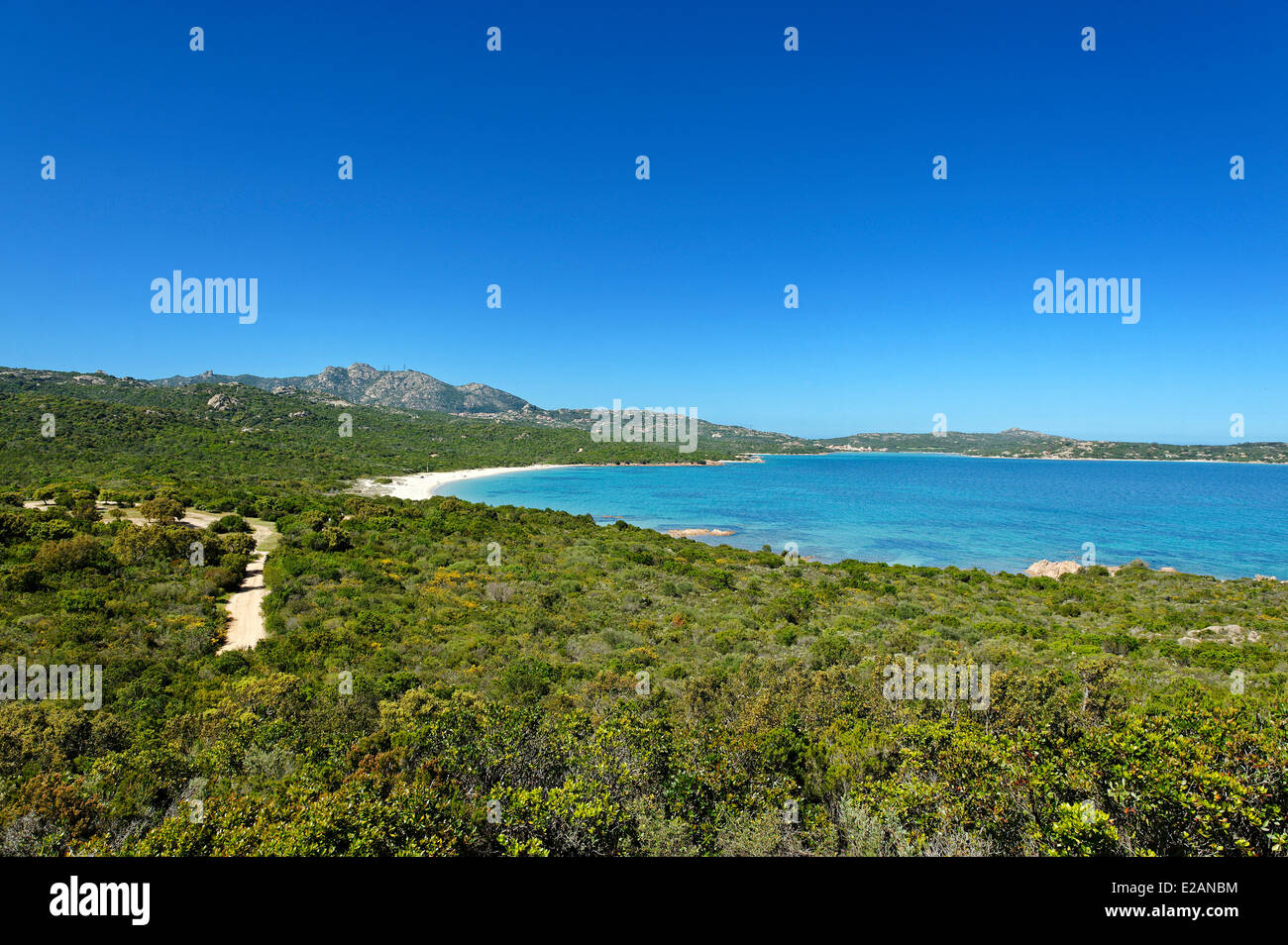 Italy, Sardinia, Olbia Tempio Province, the Emerald Coast (Costa ...