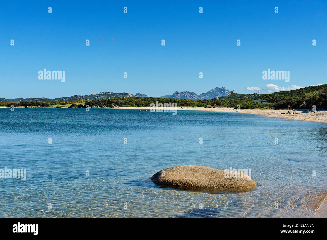 Italy, Sardinia, Olbia Tempio Province, the Emerald Coast (Costa ...