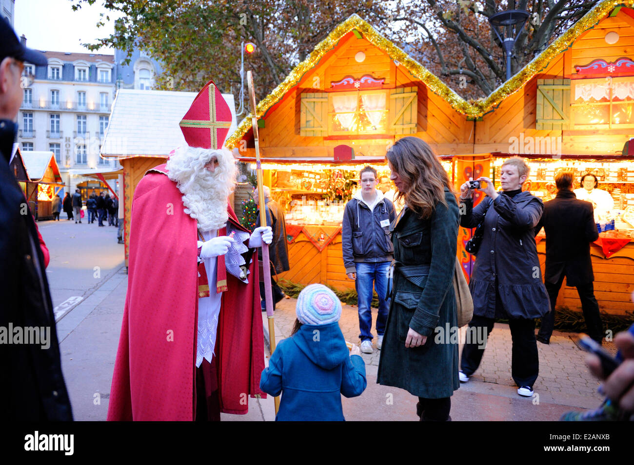 France, Meurthe et Moselle, Nancy, Christmas market, Saint Nicolas ...
