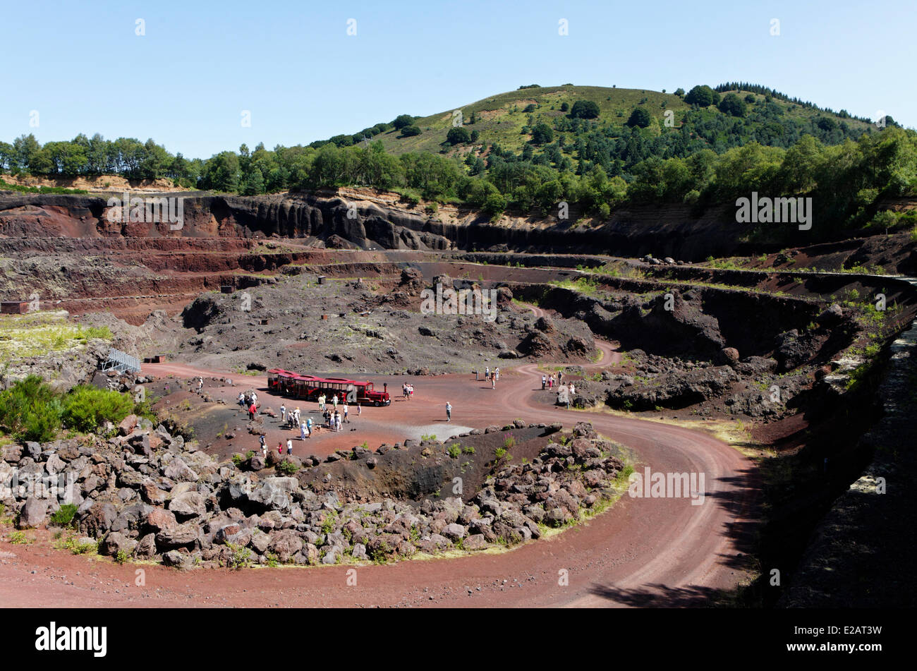 France, Puy de Dome, Parc Naturel Regional des Volcans d'Auvergne ...