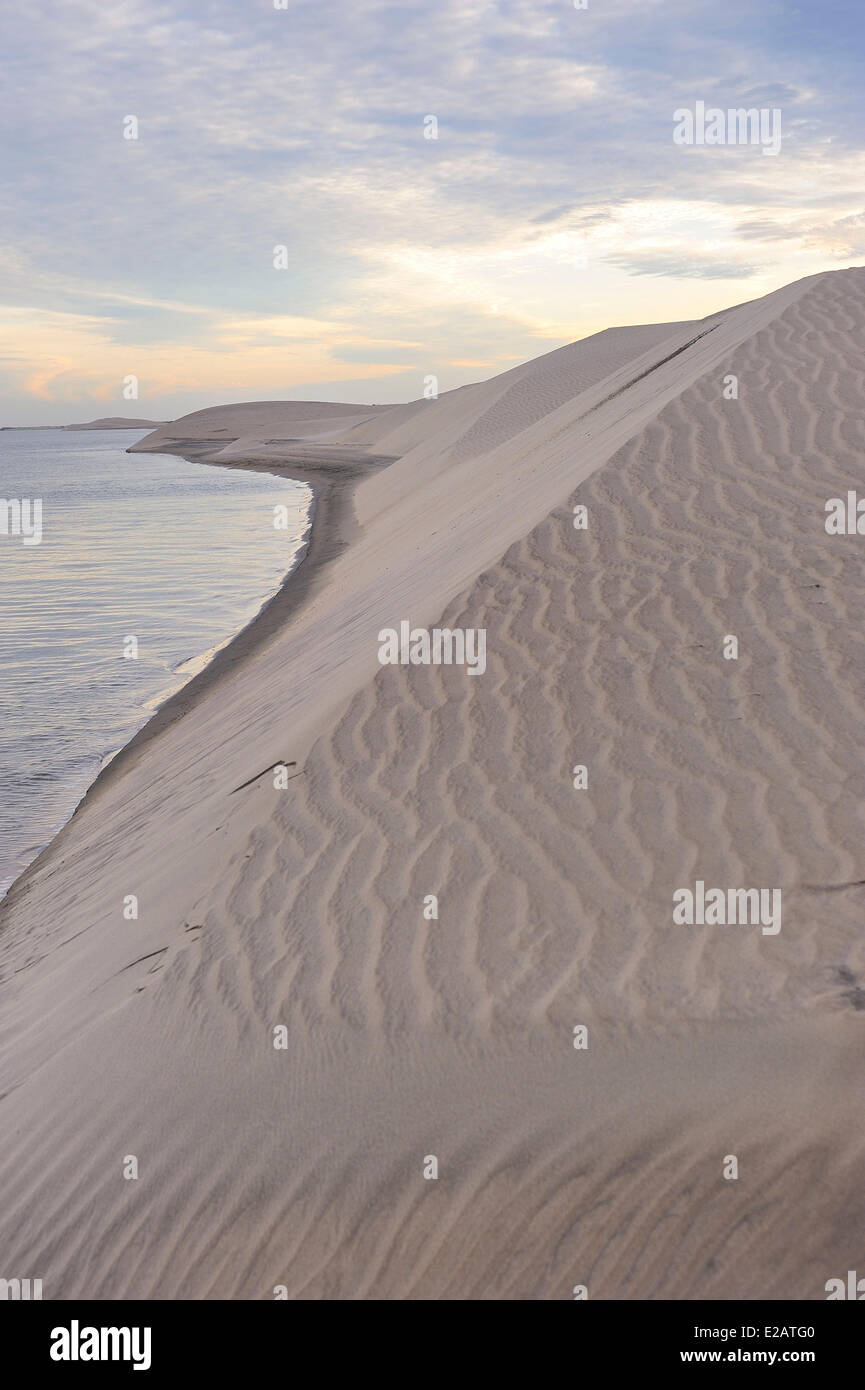 Mexico, Baja California Sur State, Bahia Magdalena, Puerto Lopez Mateos ...