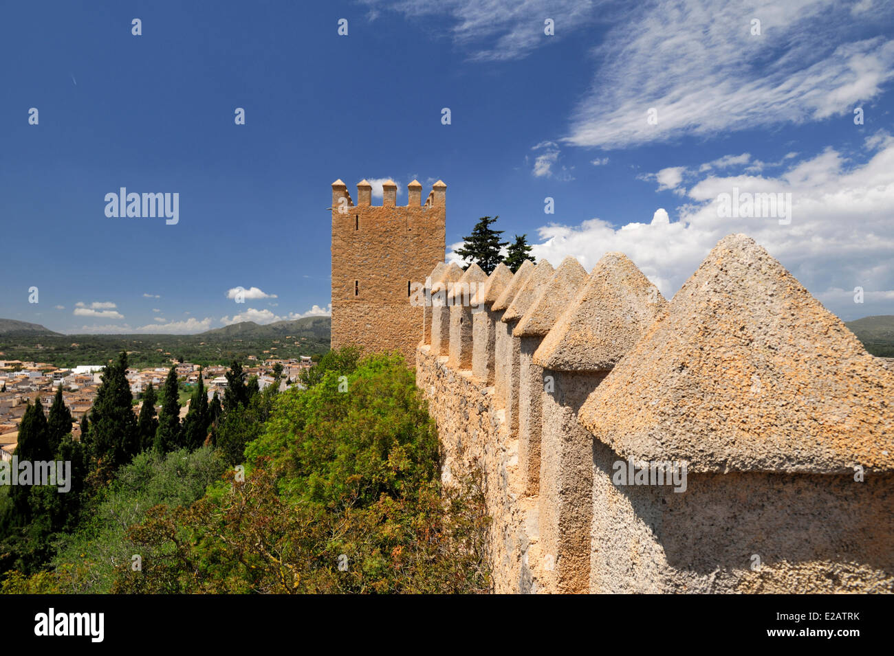 Mallorca castle of arta hi-res stock photography and images - Alamy