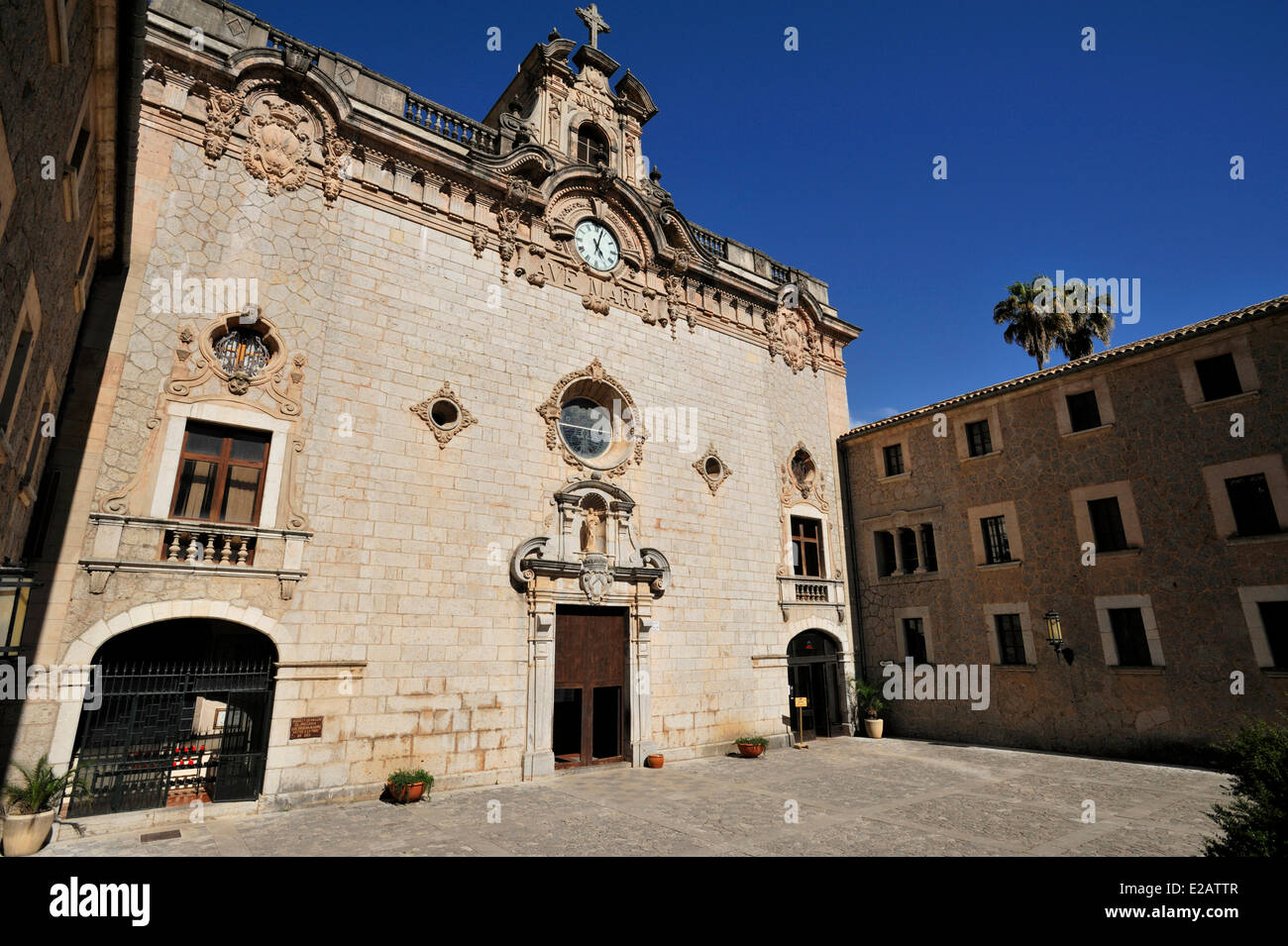 Monastery of lluc mallorca hi-res stock photography and images - Alamy