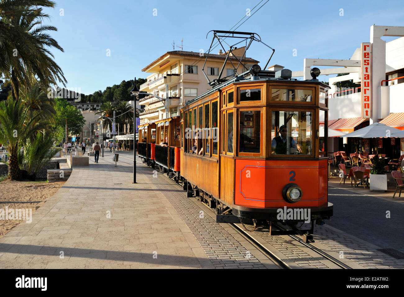 Soller train in puerto de soller hi-res stock photography and images ...