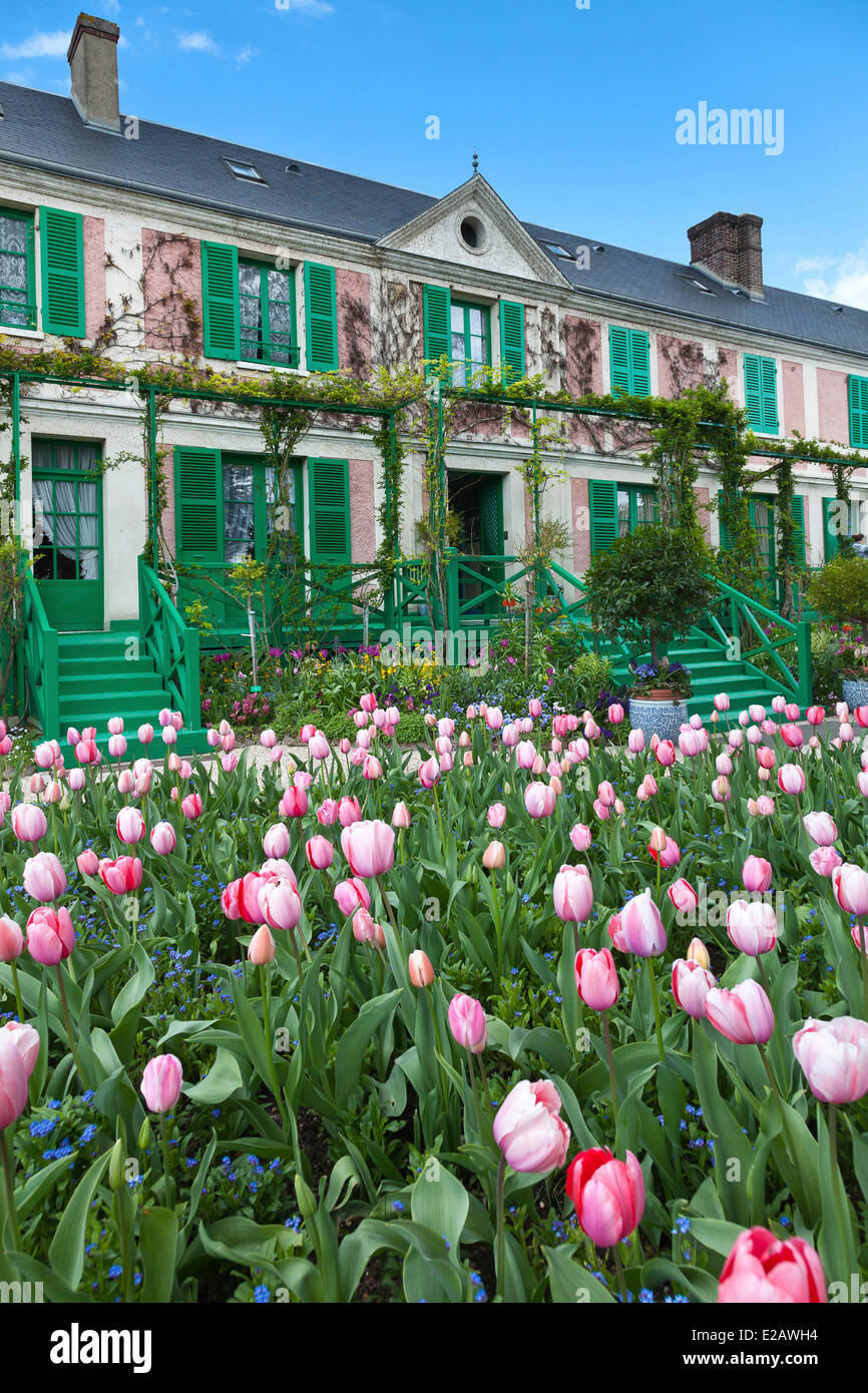 France, Eure, Giverny, Claude Monet Foundation, gardens of Monet's ...