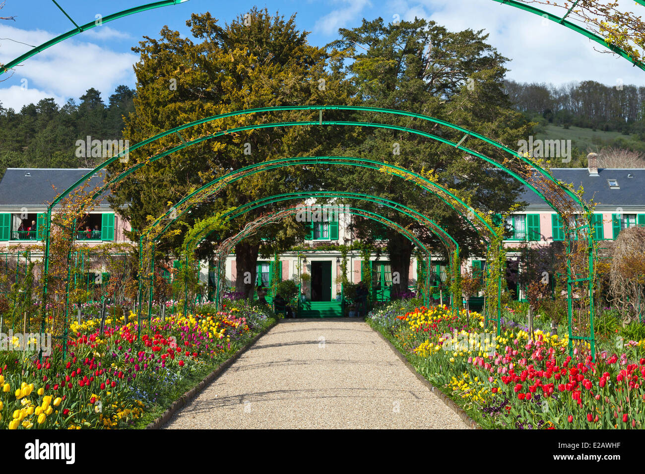 France, Eure, Giverny, Claude Monet Foundation, gardens of Monet's ...