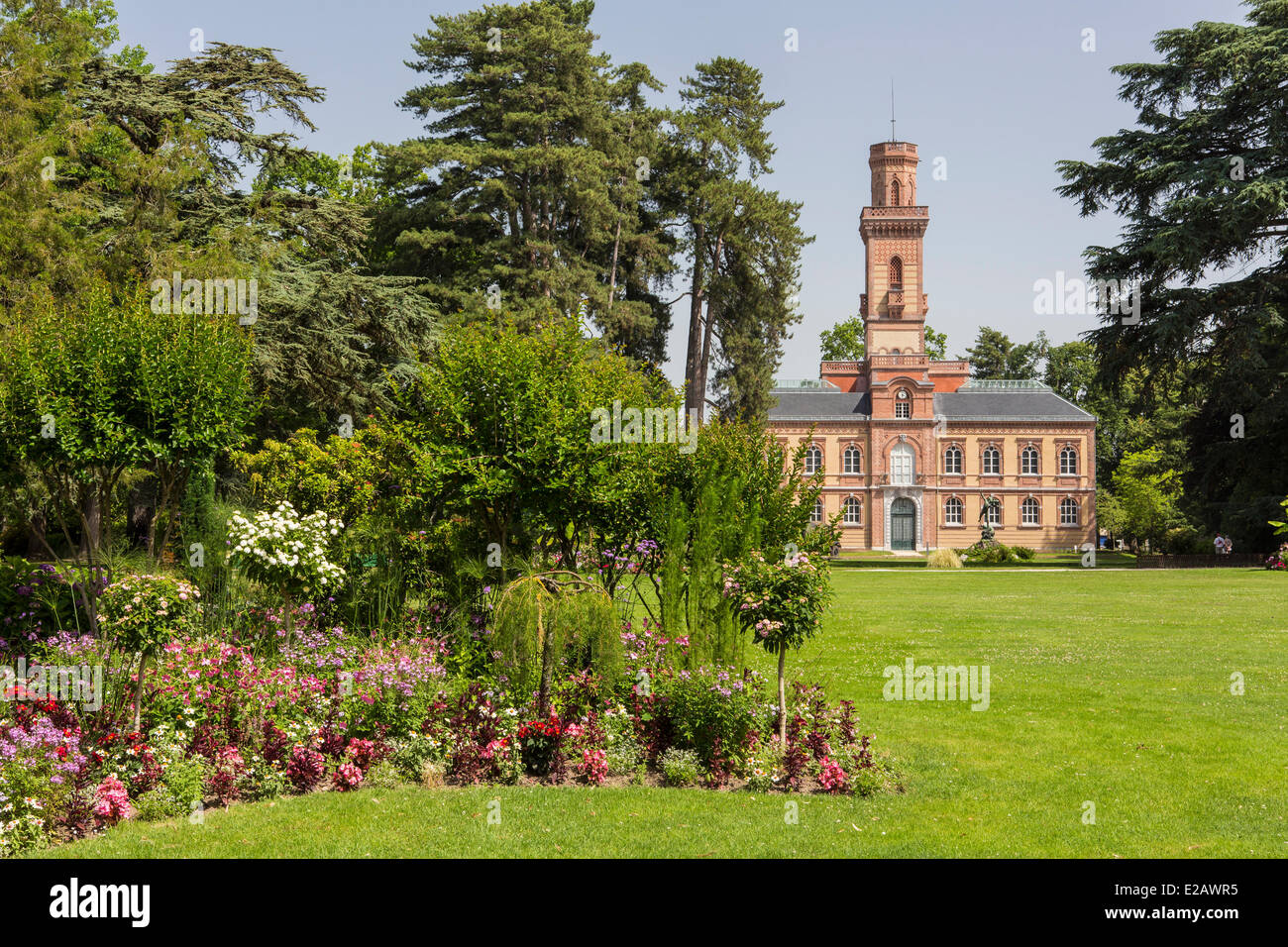 France, Hautes Pyrenees, Tarbes, Musee Massey, museum in Massey Garden ...