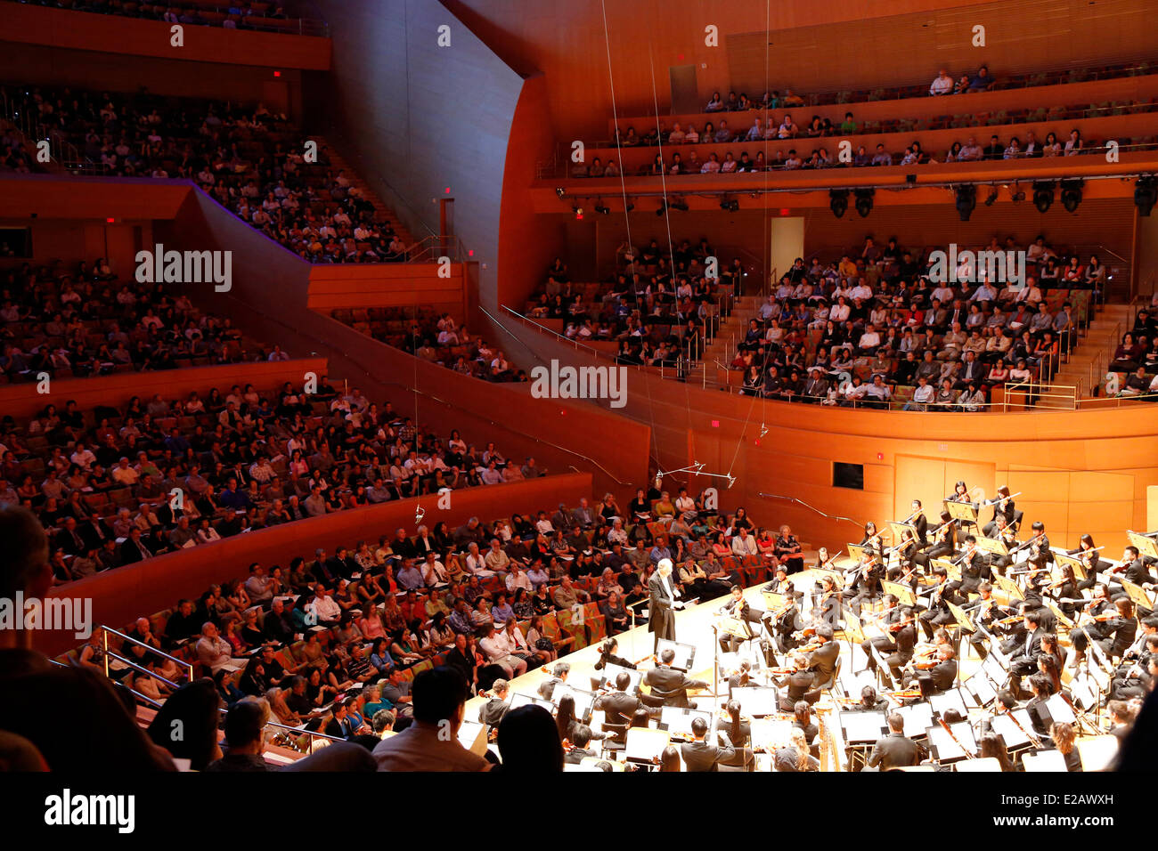 Walt Disney Concert Hall Seating