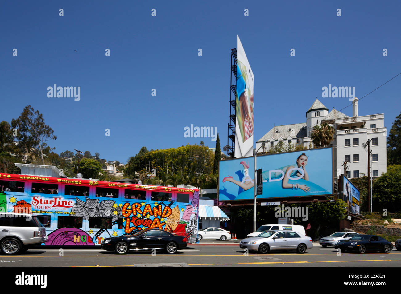 United States, California, Los Angeles, West Hollywood, Sunset ...