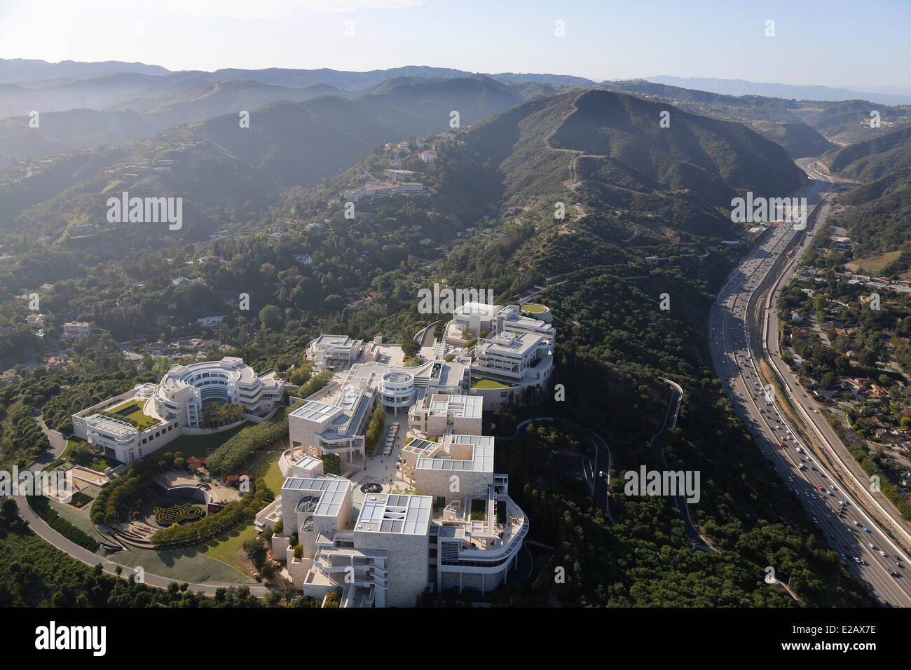 Getty museum aerial hi-res stock photography and images - Alamy