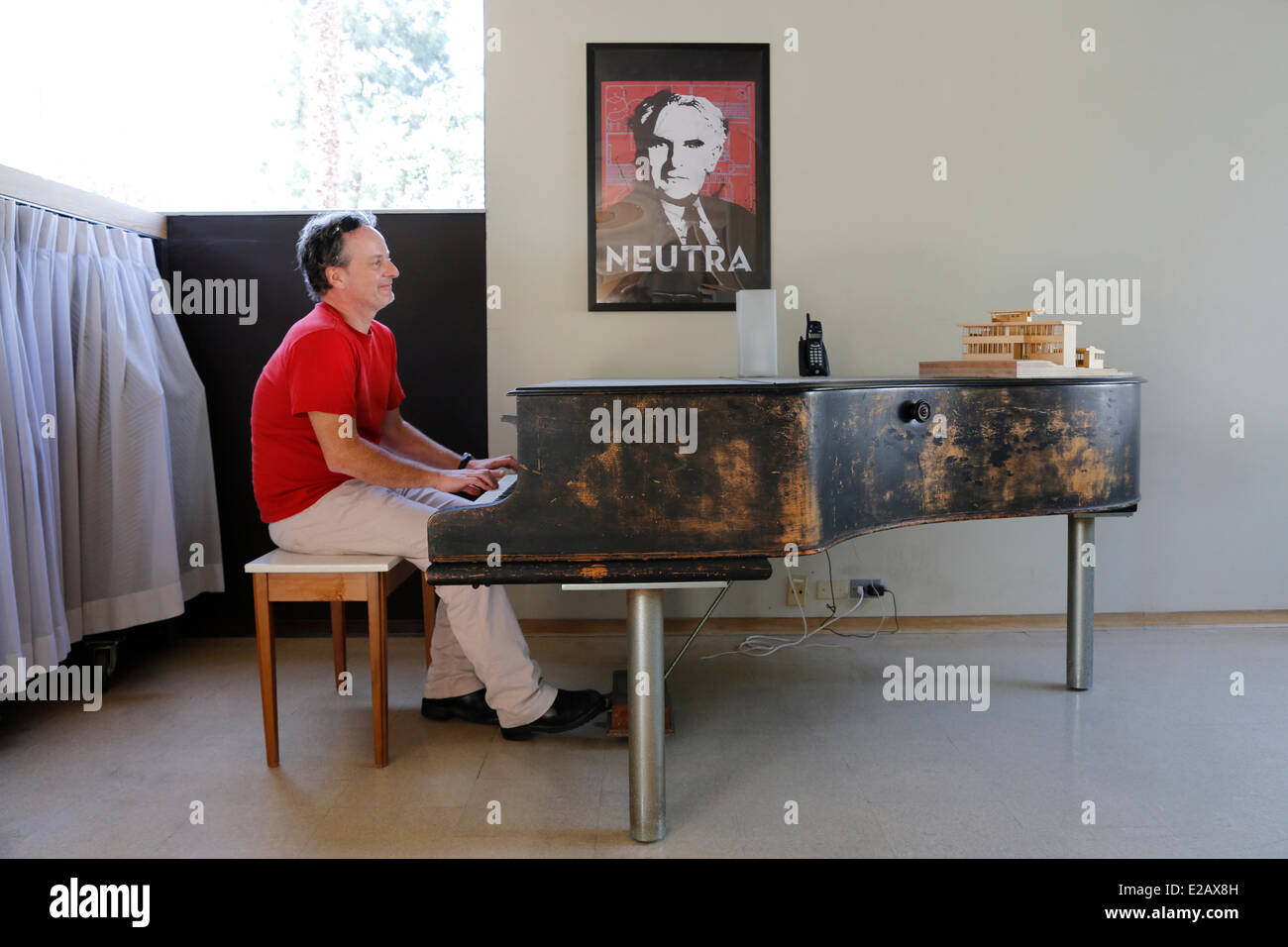 United States, California, Los Angeles, Neutra VDL Studio and ...