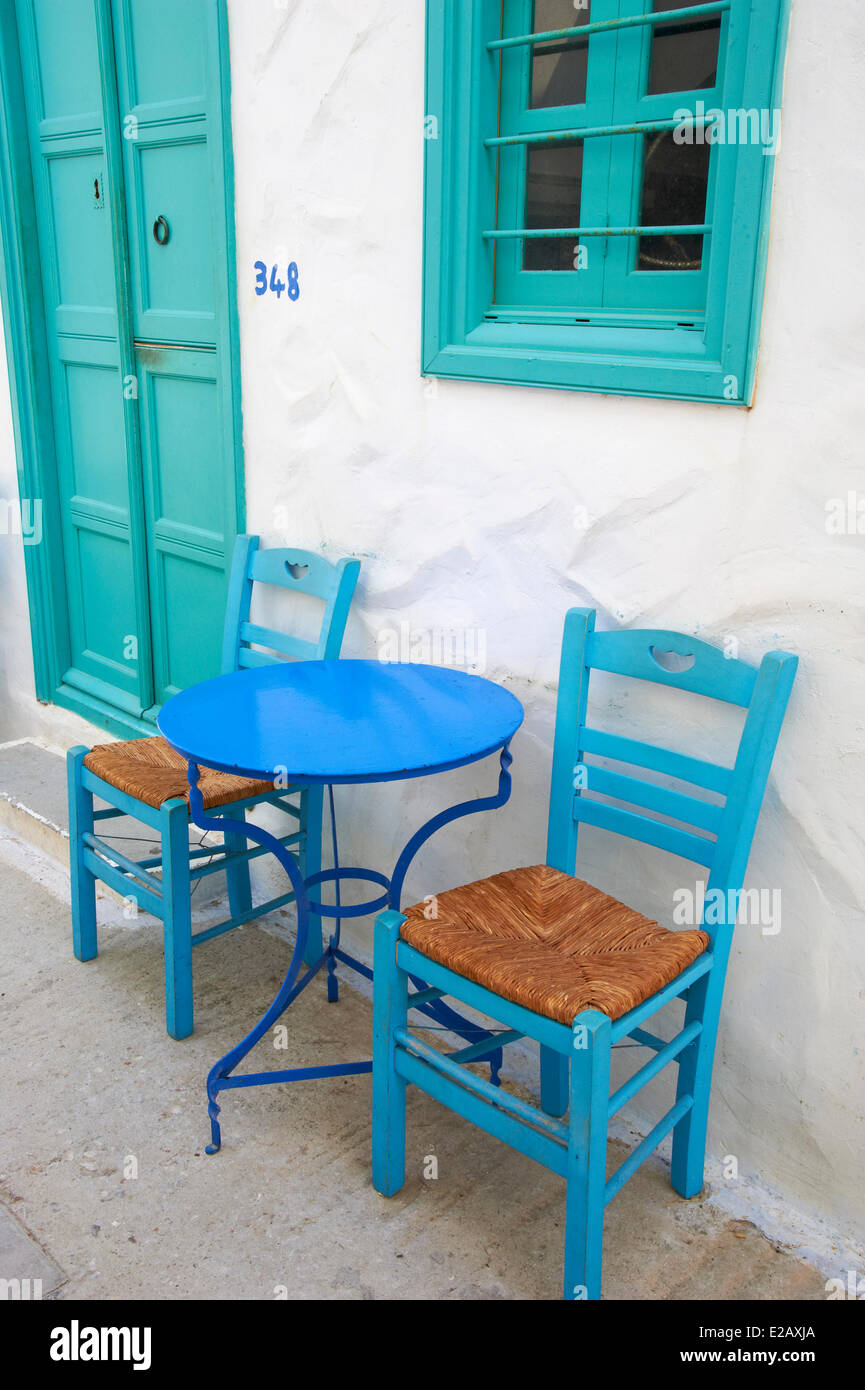 Greece, Cyclades, Amorgos Island, Langada village Stock Photo - Alamy