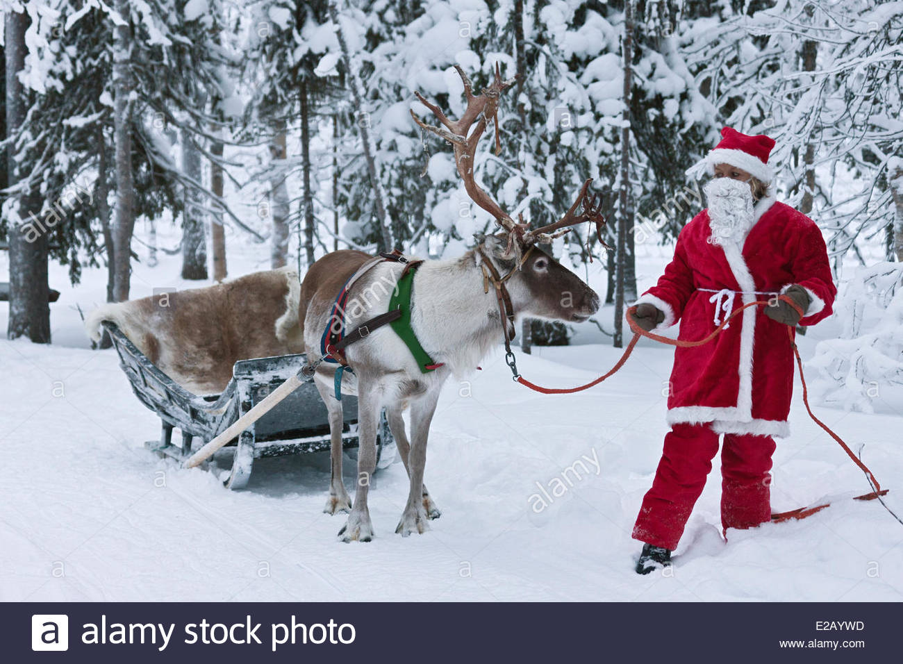 Santa Claus Sleigh Stock Photos & Santa Claus Sleigh Stock Images - Alamy