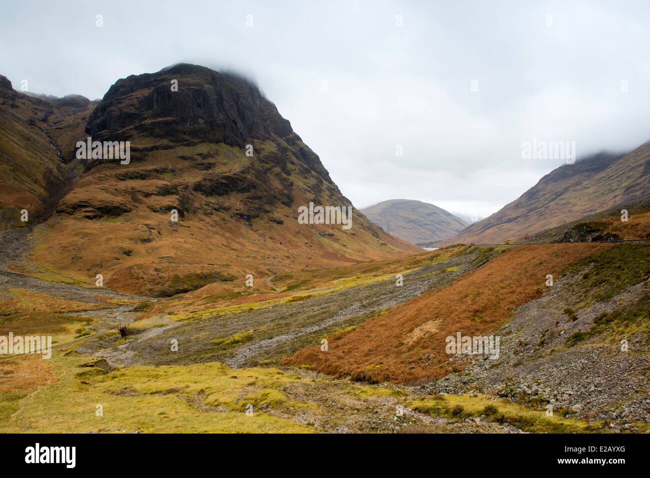 Three Sisters Mountains Glencoe Stock Photos & Three Sisters Mountains ...
