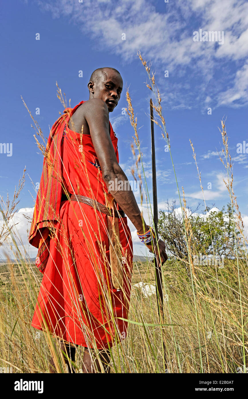 Masai warrior hi-res stock photography and images - Alamy