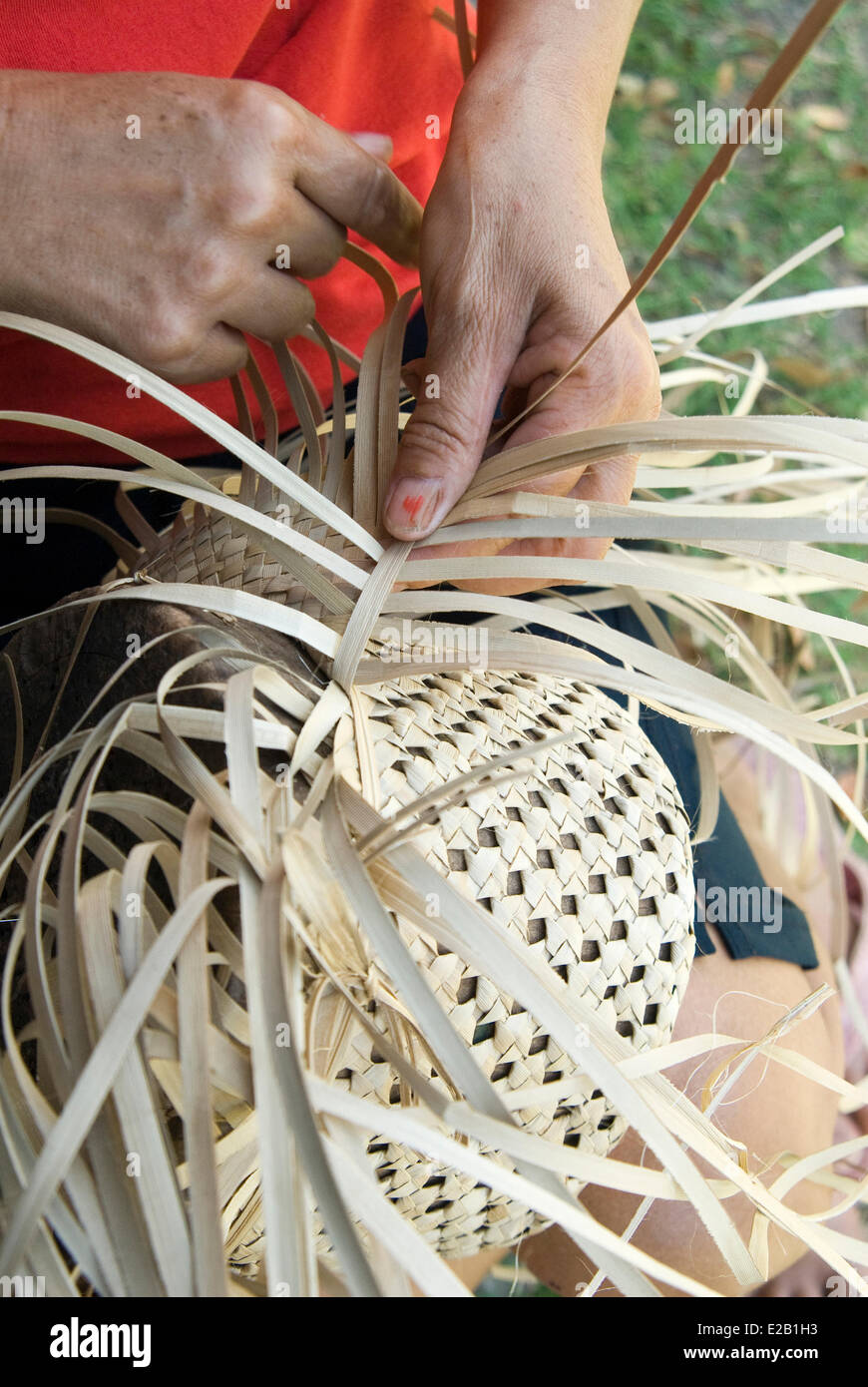 France, French Polynesia, Marquesas islands, Ua Pou island, Hakahau ...