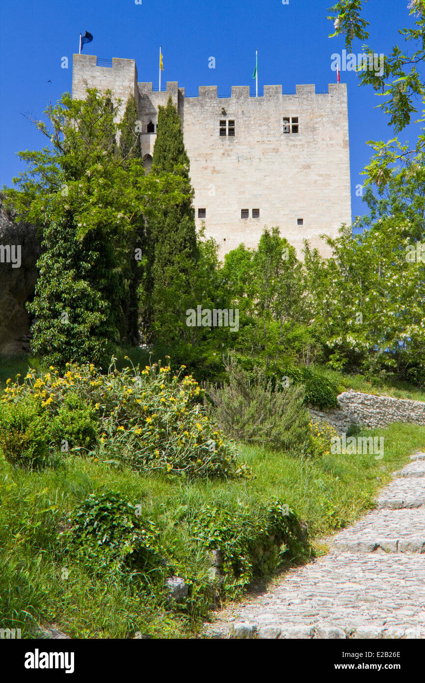 France, Drome, Drome Provencale, Crest, Tower Crest Stock Photo - Alamy