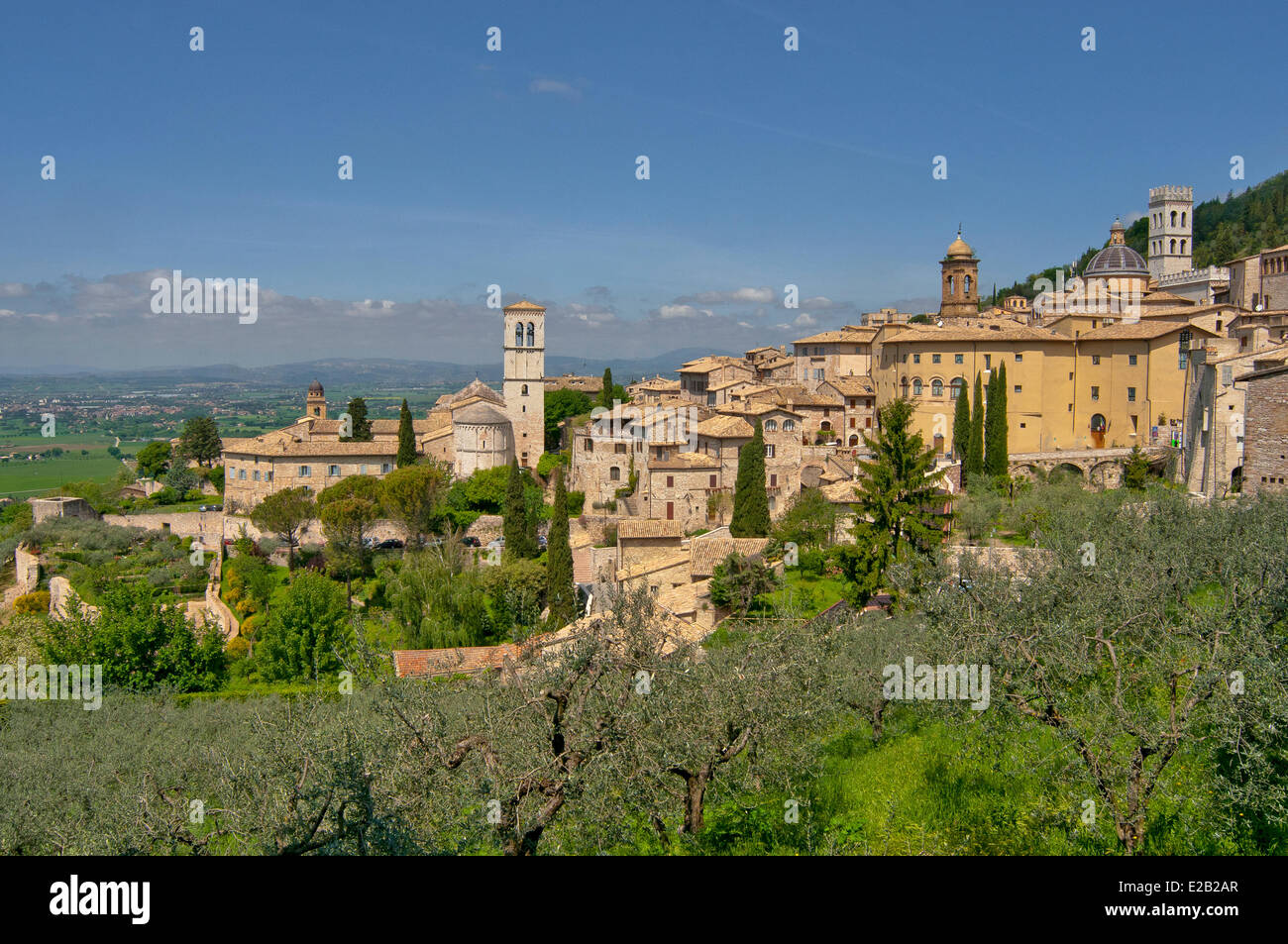 Italy, Umbria, Assisi, Church of Santa Maria Maggiore Stock Photo - Alamy
