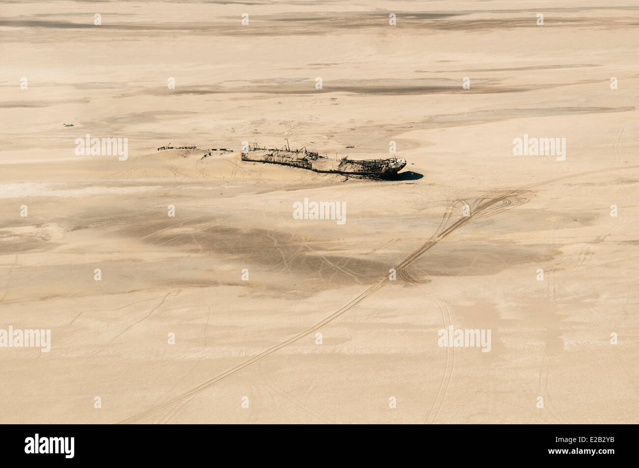 Namibia, Namib Desert, Skeleton Coast (aerial view Stock Photo - Alamy