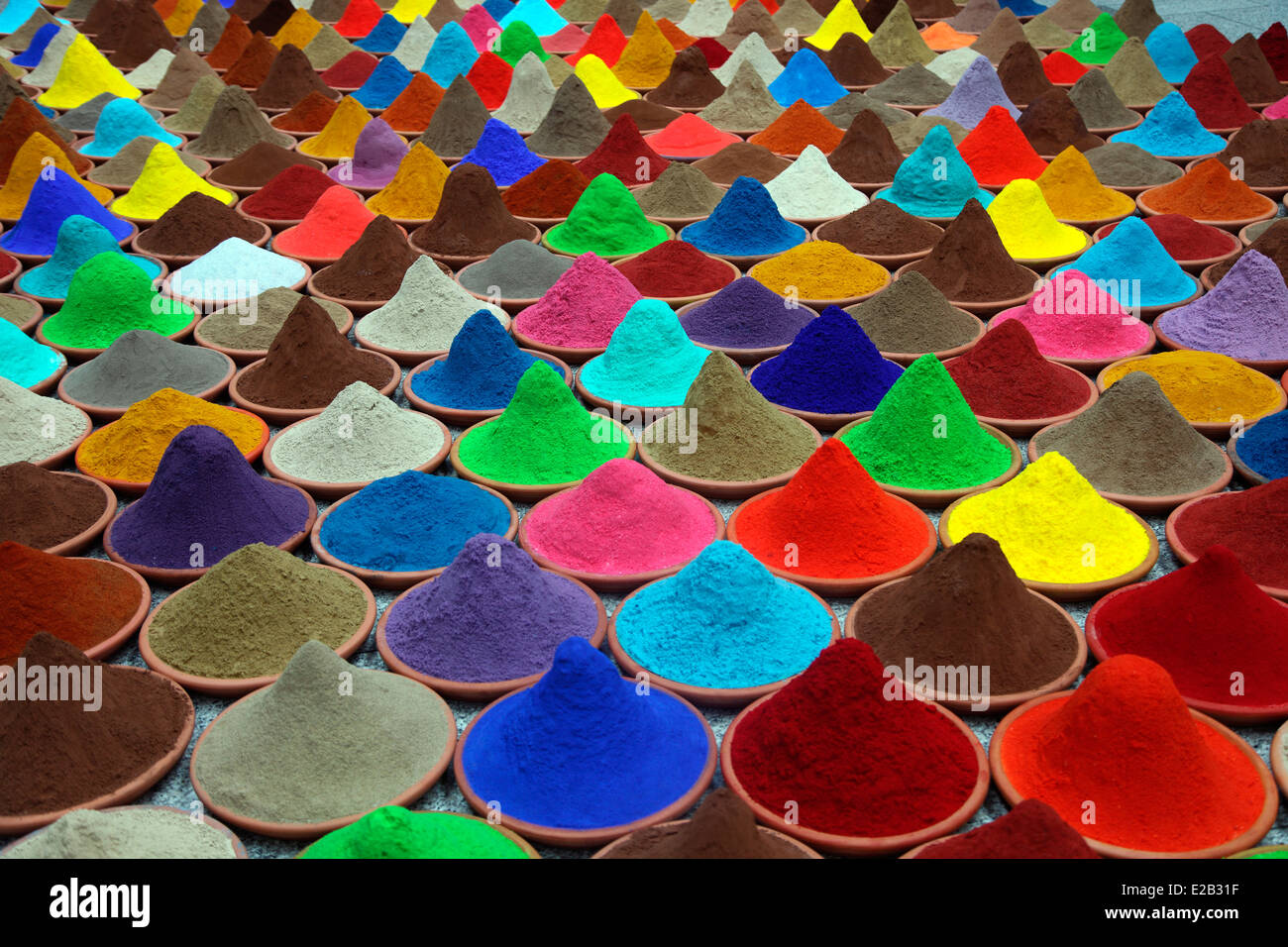 an artwork by Bolivian artist Sonia Falcone entitled Campo de Color ...